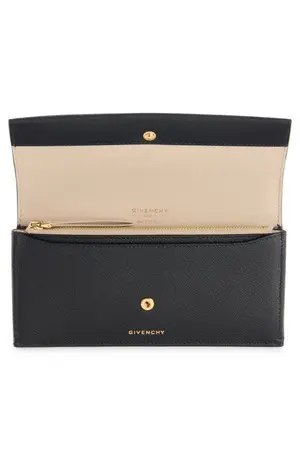 Givenchy Day Grained Leather Continental Wallet
