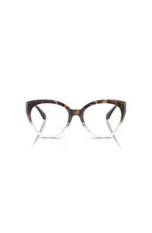 Michael Kors 52mm Round Full Rim Optical Glasses - Multicolor