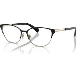 Ralph Lauren 54mm Cat Eye Optical Glasses - Black