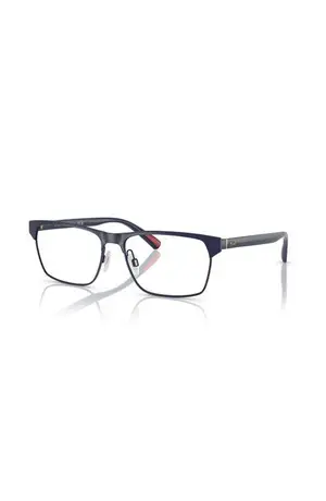 Polo Ralph Lauren 57mm Rectangle Eyeglasses - Blue