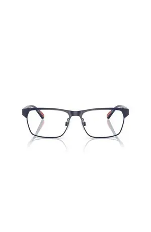 Polo Ralph Lauren 57mm Rectangle Eyeglasses - Blue