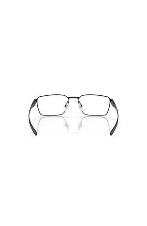 Oakley 53mm Rectangle Full Rim Optical Glasses - Black