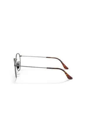 Ray-ban Round Frame Titanium Eyeglasses - Grey