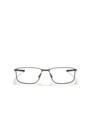 Oakley 55mm Rectangle Optical Glasses - Brown