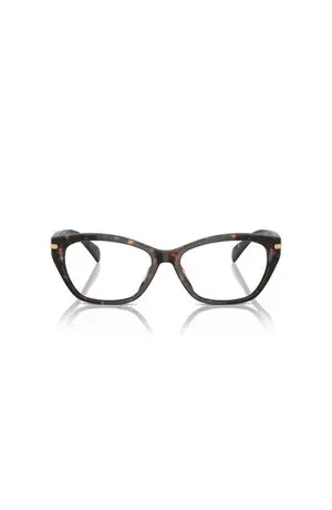 Ralph Lauren 55mm Rectangle Optical Glasses - Tortoise