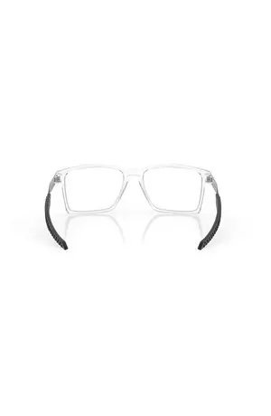 Oakley 56mm Rectangle Full Rim Eyeglasses - Transparent