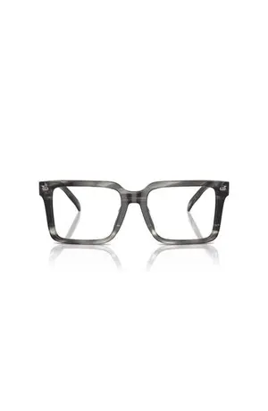 Michael Kors 54mm Square Optical Glasses - Black