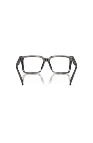 Michael Kors 54mm Square Optical Glasses - Black