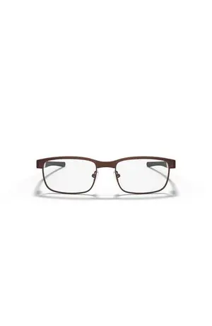 Oakley Surface Plate Titanium Eyeglasses - Brown