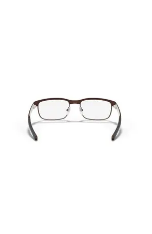 Oakley Surface Plate Titanium Eyeglasses - Brown