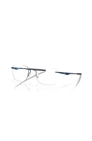 Oakley 53mm Rectangle Optical Glasses - Blue