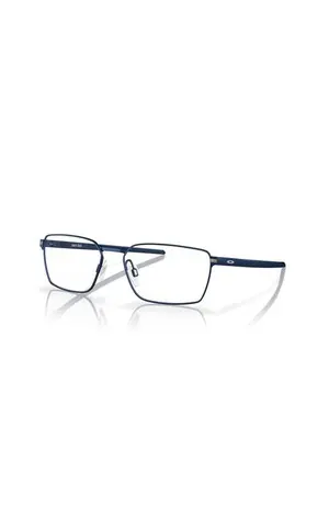 Oakley 55mm Rectangle Optical Glasses - Blue