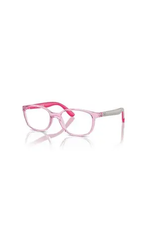 Ray-ban 46mm Phantos Optical Glasses - Pink
