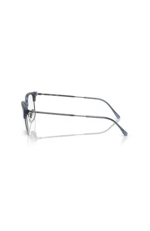 Ray-ban Clubmaster Optics Square Frame Eyeglasses - Blue