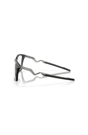 Oakley Rectangle Full Rim Titanium Eyeglasses - Black