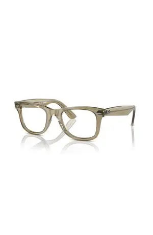 Ray-ban 50mm Square Optical Glasses - Grey