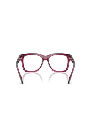 Michael Kors 53mm Square Eyeglasses - Pink