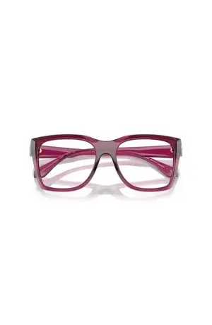 Michael Kors 53mm Square Eyeglasses - Pink