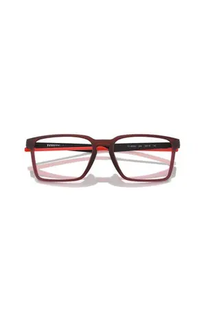 SCUDERIA FERRARI Rectangle Eyeglasses - Red