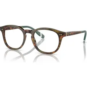 Polo Ralph Lauren 50mm Square Optical Glasses - Tortoise