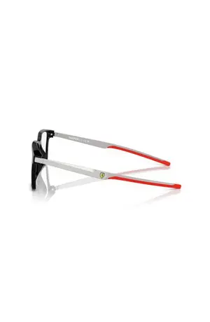 SCUDERIA FERRARI Rectangle Optical Glasses - Black