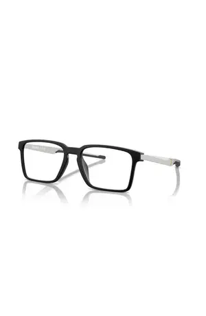 SCUDERIA FERRARI Rectangle Optical Glasses - Black/silver
