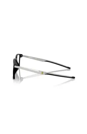 SCUDERIA FERRARI Rectangle Optical Glasses - Black/silver