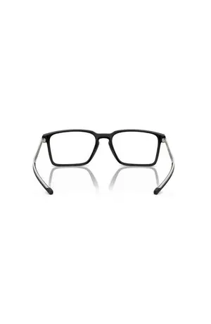 SCUDERIA FERRARI Rectangle Optical Glasses - Black/silver