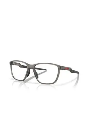 Oakley 54mm Square Full Rim Eyeglasses - Grey