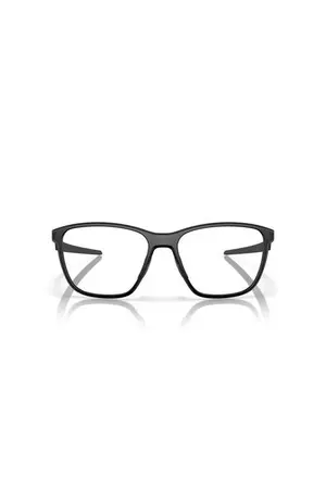 Oakley 54mm Square Full Rim Eyeglasses - Solid Black