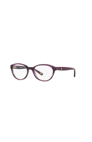 Polo Ralph Lauren 47mm Cat Eye Optical Glasses - Violet