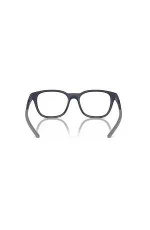 SCUDERIA FERRARI 53mm Square Full Rim Eyeglasses - Blue