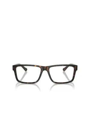 FERRARI 57mm Rectangle Optical Glasses - Tortoise