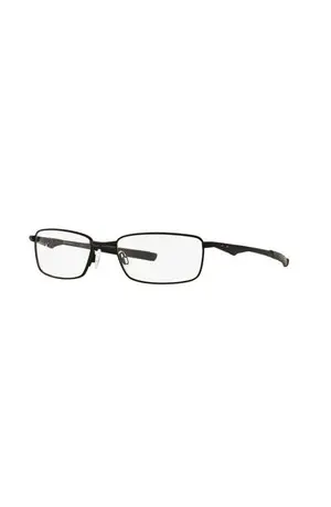 Oakley 53mm Rectangle Optical Glasses - Black