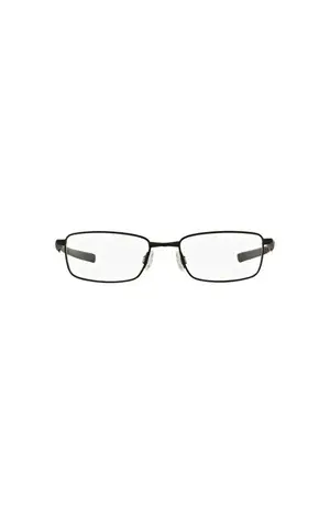 Oakley 53mm Rectangle Optical Glasses - Black
