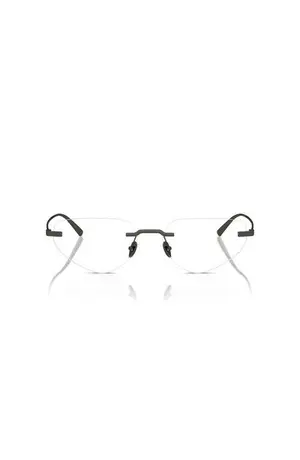 FERRARI 57mm Irregular Optical Glasses - Grey