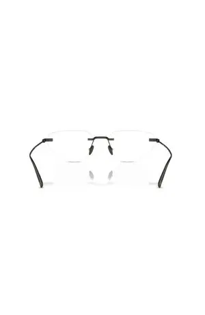 FERRARI 57mm Irregular Optical Glasses - Grey