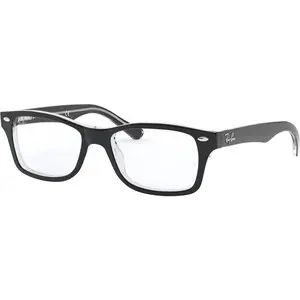Ray-ban 48mm Square Optical Glasses - Black