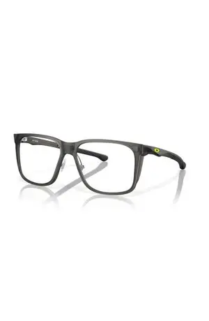 Oakley 58mm Square Full Rim Eyeglasses - Grey