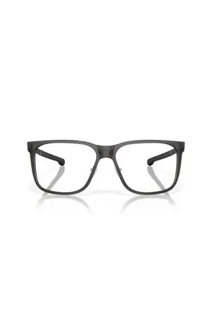 Oakley 58mm Square Full Rim Eyeglasses - Grey