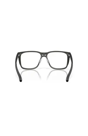 Oakley 58mm Square Full Rim Eyeglasses - Grey