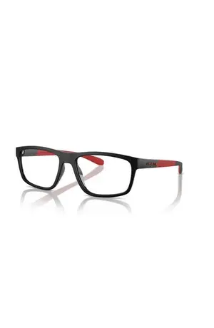 ARNETTE 56mm Rectangle Full Rim Eyeglasses Black