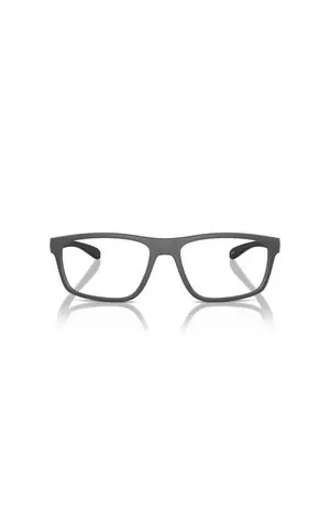 ARNETTE 56mm Rectangle Full Rim Eyeglasses - Grey