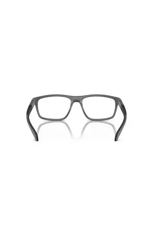 ARNETTE 56mm Rectangle Full Rim Eyeglasses - Grey