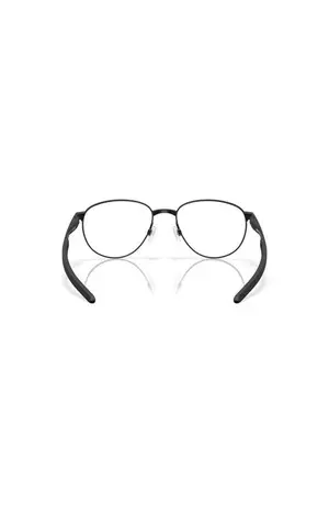 Oakley 52mm Round Eyeglasses - Black