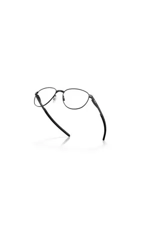 Oakley 52mm Round Eyeglasses - Black