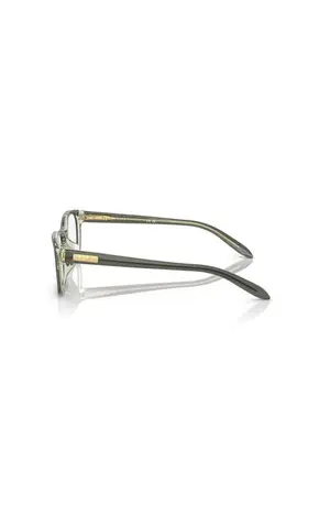Ralph Lauren 51mm Square Full Rim Eyeglasses - Green