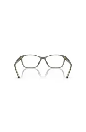 Ralph Lauren 51mm Square Full Rim Eyeglasses - Green