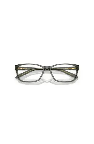 Ralph Lauren 51mm Square Full Rim Eyeglasses - Green