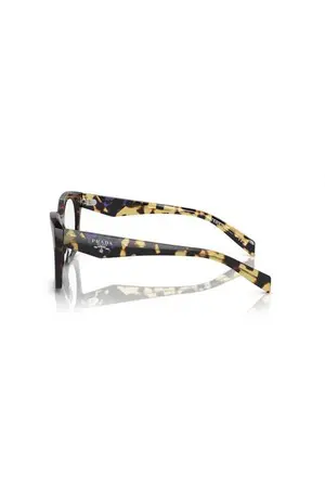 Prada 52mm Irregular Eyeglasses
